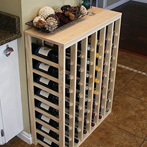 Creekside 12 Bottle Modular Wood Wine Rack - Etsy