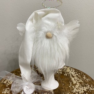 Angel Gnome/gnome/angel Decor/remembrance Gnome/angel Decor/christmas ...