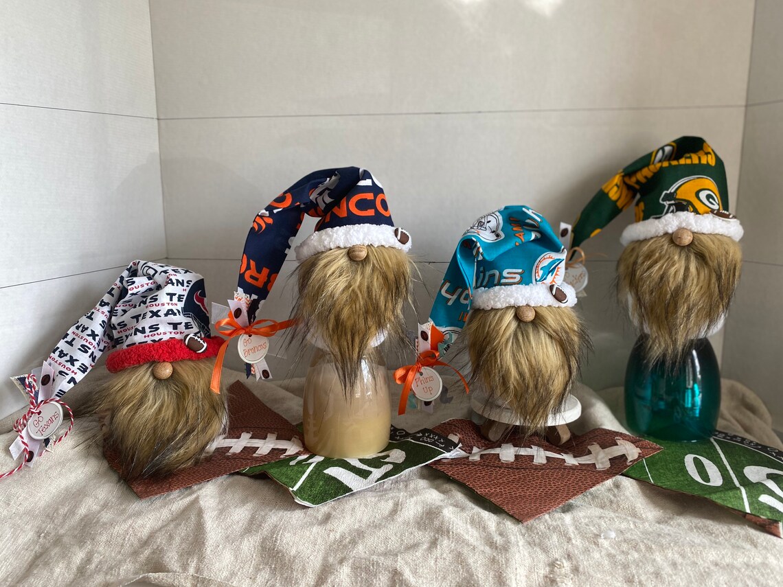 NFL Gnome/GNOMES/gnome/Football gnome/Football Fan | Etsy