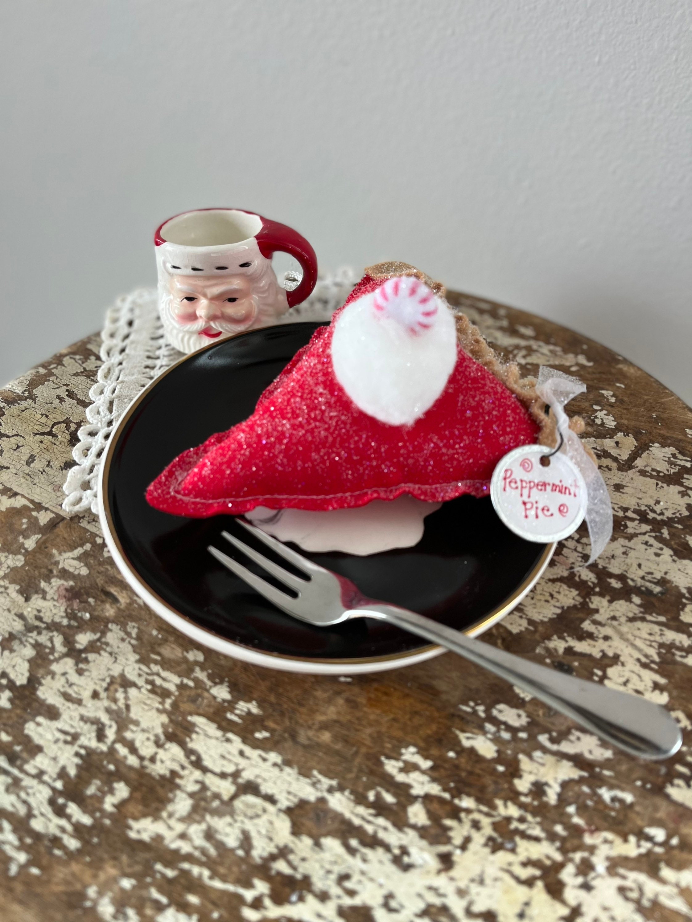 Peppermint Pie Plushie/peppermint Pie Decor/peppermint Pie Ornie ...