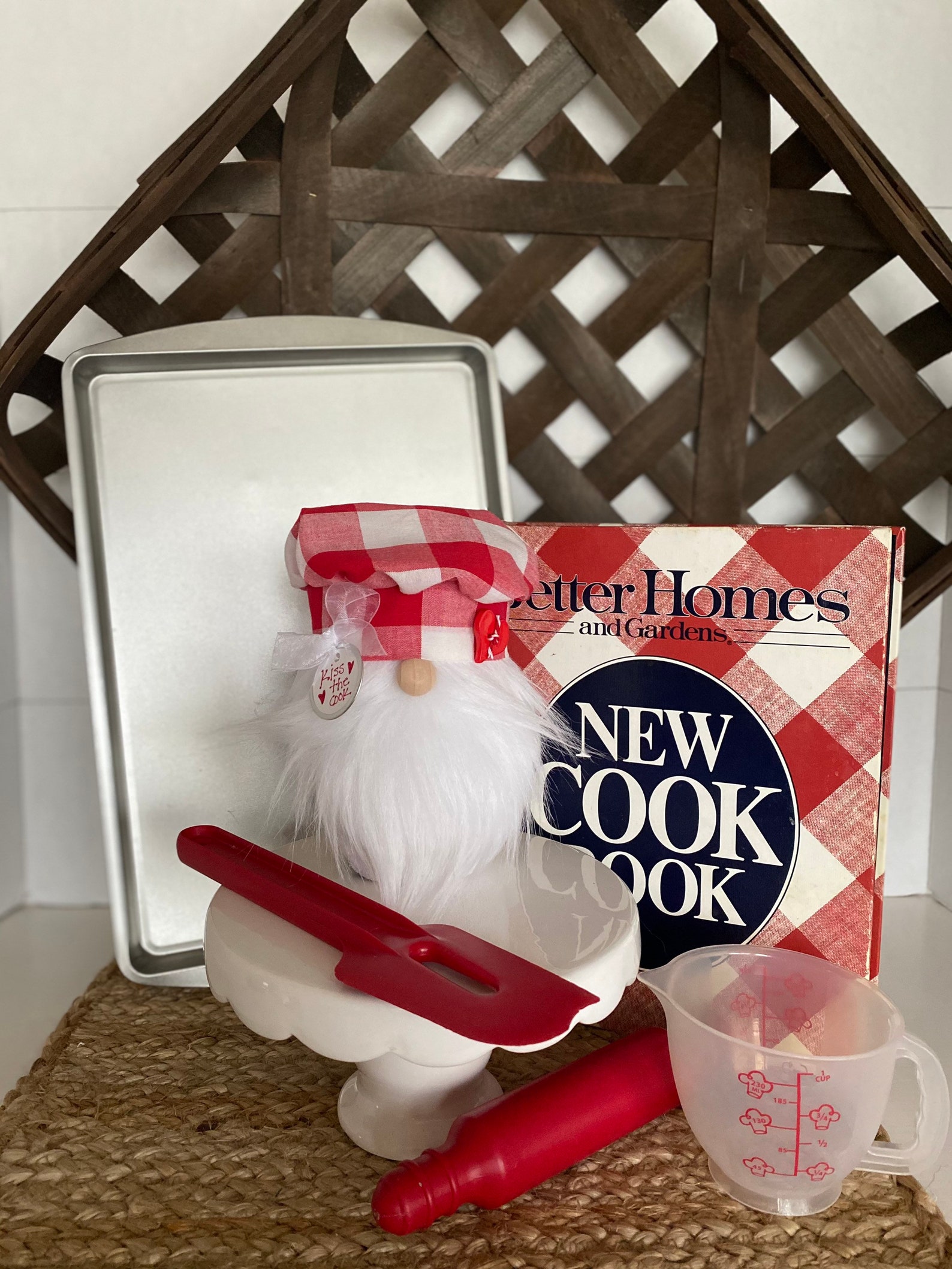 Baker Gnome/gnomes/baking Gnome/baking Decor/kitchen | Etsy