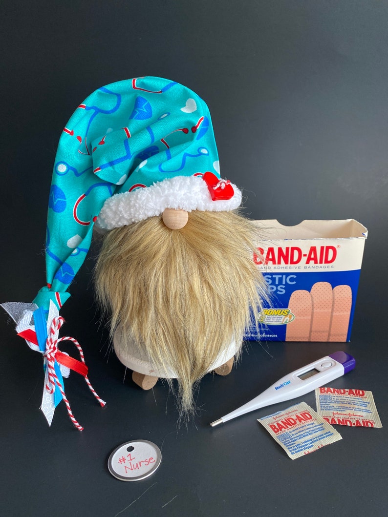 Nurse Gnome/doctor Gnome/medical Gnome/gnomes/gnome Decor | Etsy