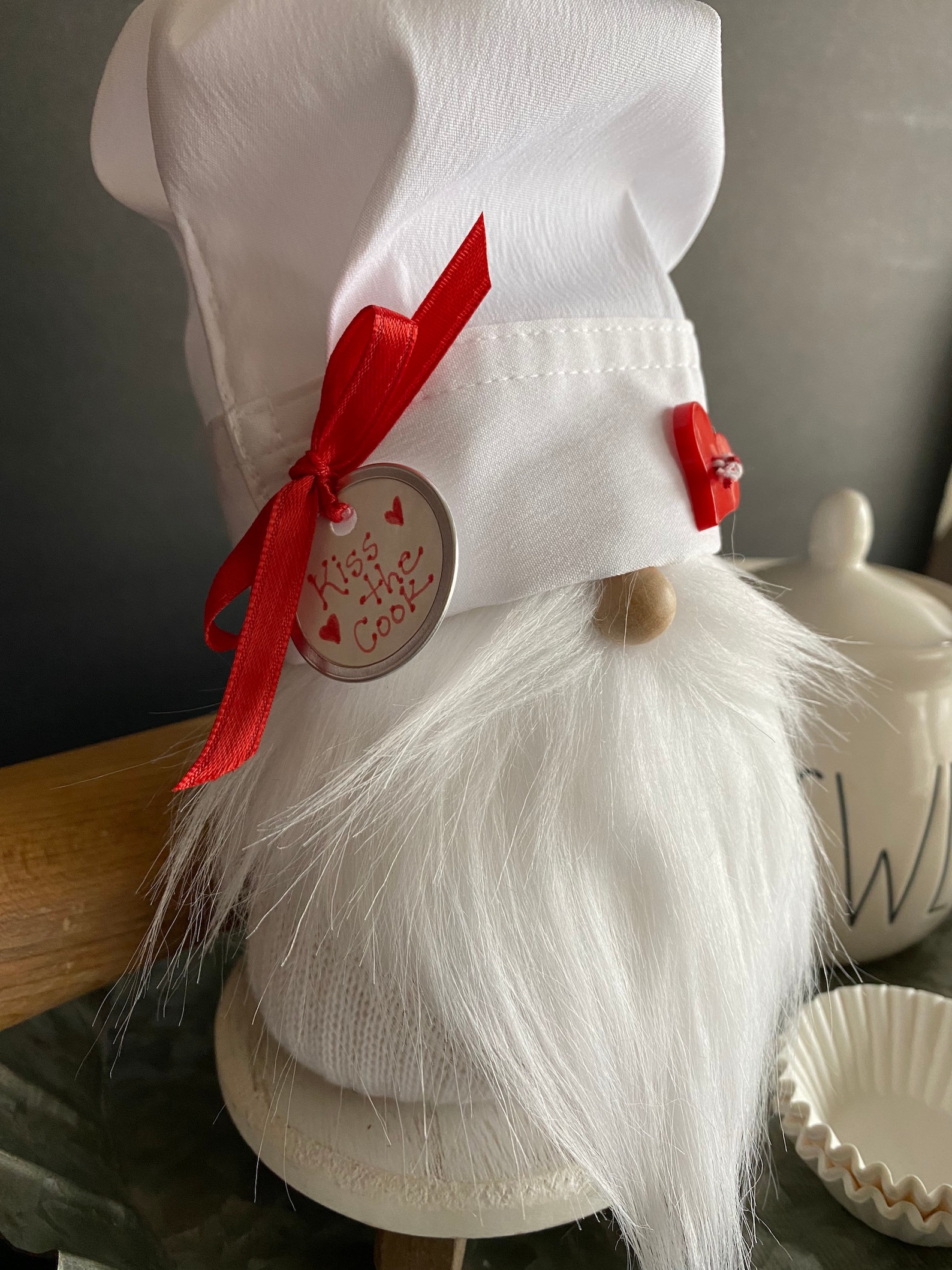 Baker Gnome/Gnomes/Baking Gnome/Baking decor/Kitchen | Etsy