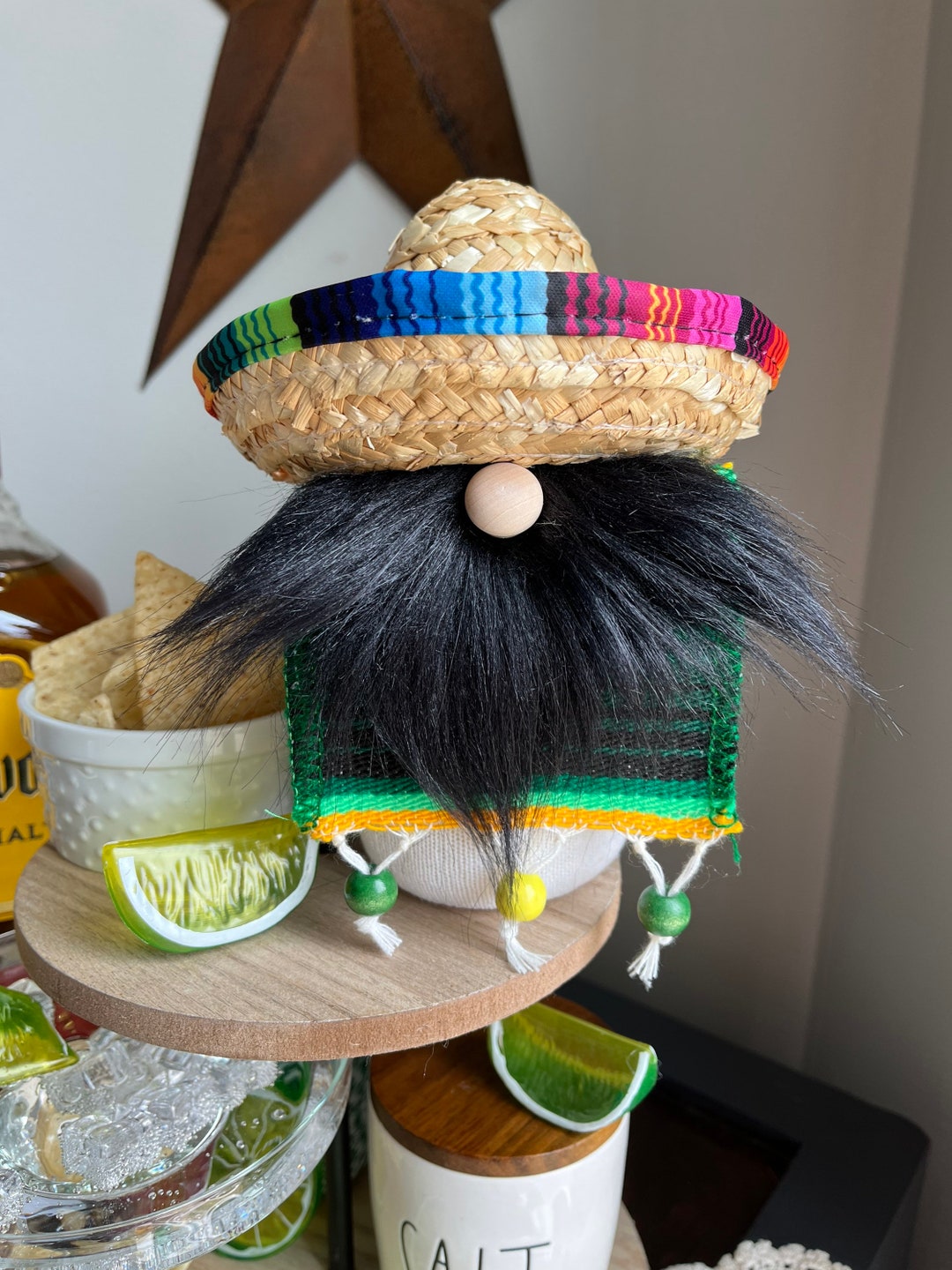 Mexican Gnome/fiesta Gnome/gnome Decor/cinco De Mayo Decor/sombrero - Etsy