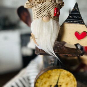 Baker Gnome/gnomes/baking Gnome/baking Decor/kitchen Gnome/gnome Decor ...
