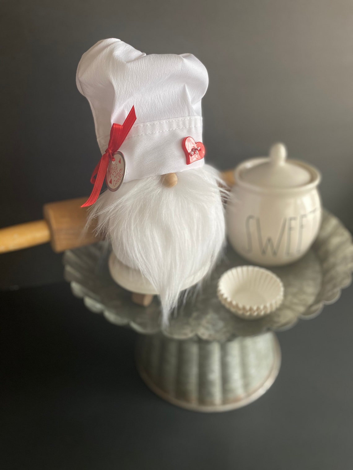 Baker Gnome/Gnomes/Baking Gnome/Baking decor/Kitchen | Etsy