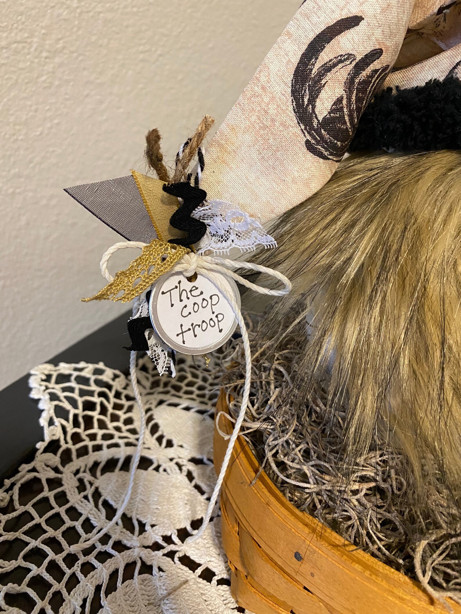 Chicken Gnome/chicken Decor/farmhouse Decor/tiered | Etsy