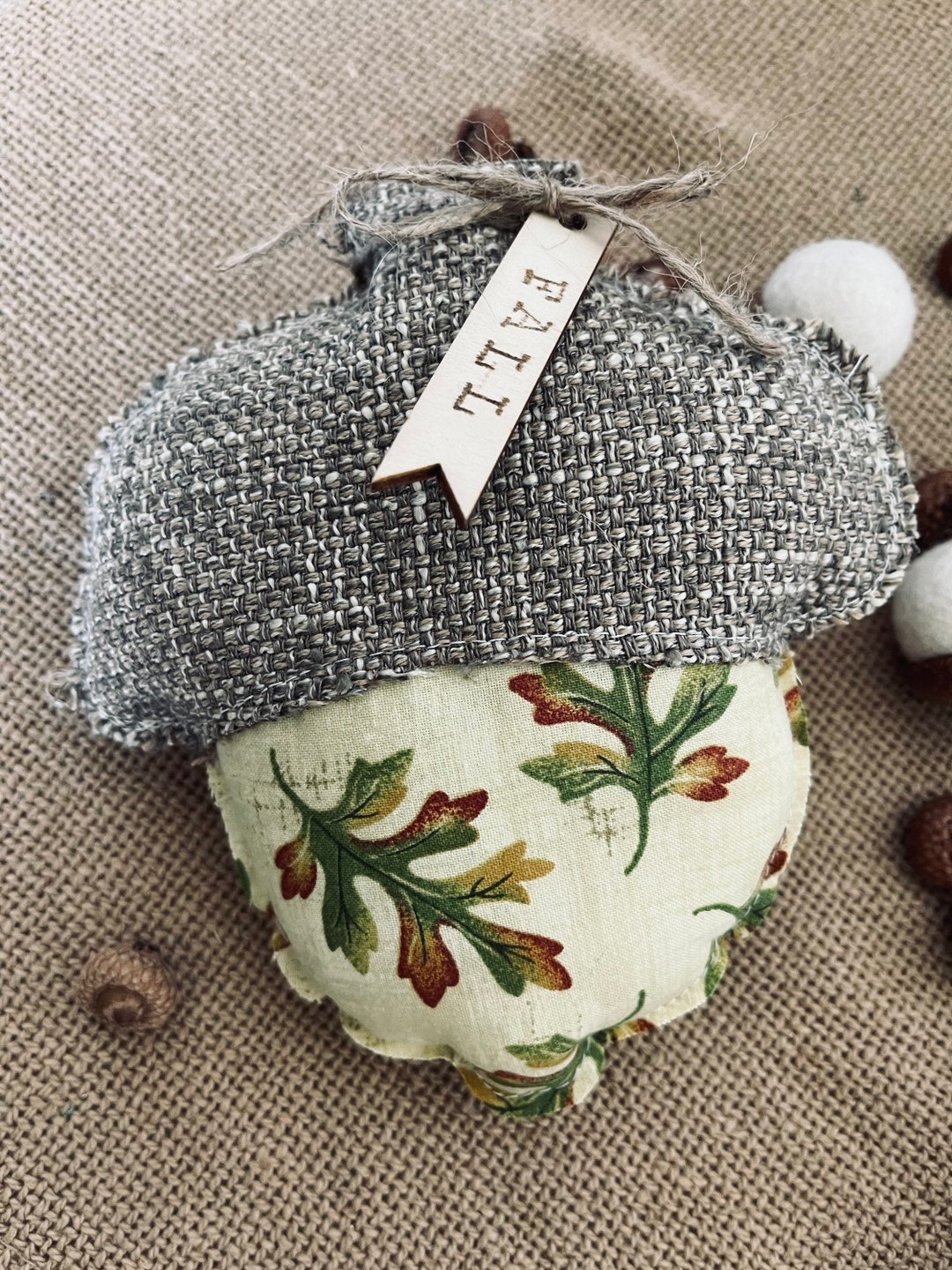 Acorn Bowl Filler/tiered Tray Decor/acorn Decor/acorns Fall Decor/fall ...