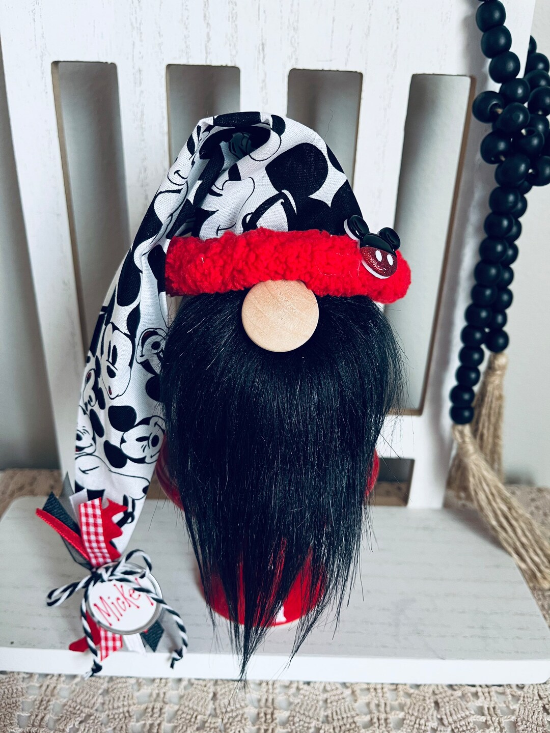 Mickey Mouse Gnome/mickey Mouse Gnomes/gnome/gnome Decor/mickey Mouse ...