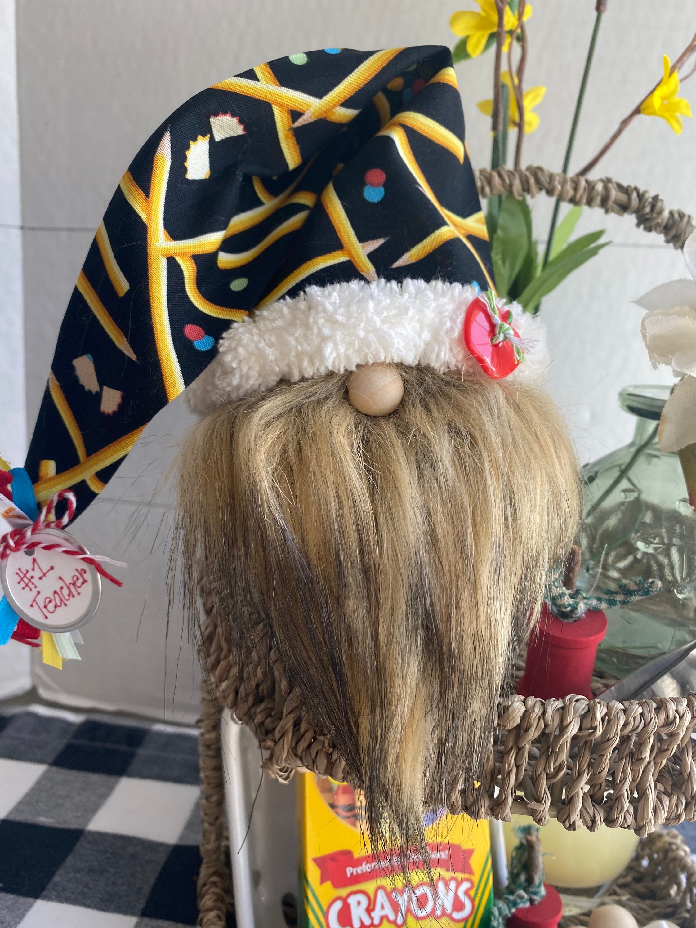 Teacher Gnome/Gnomes/Gnome decor/Teacher Gnomes/Teacher | Etsy