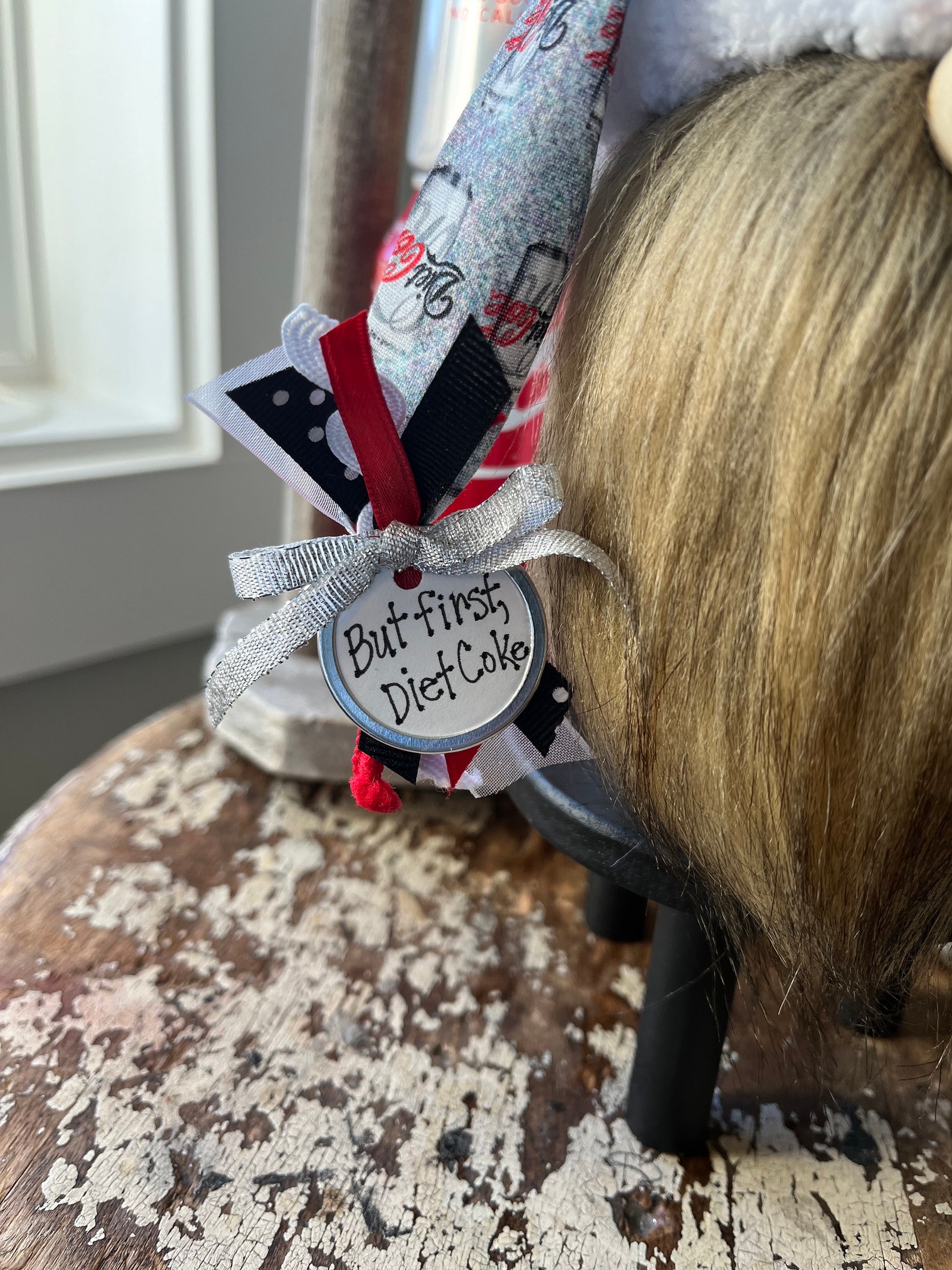 Coca Cola Gnome/coke/cola Decor/tiered Tray Decor/coke Lover/but First ...