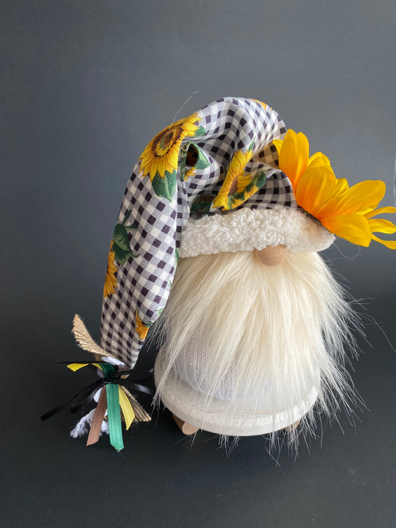 Sunflower Gnome/sunflower Decor/gnome Decor/gnomes - Etsy