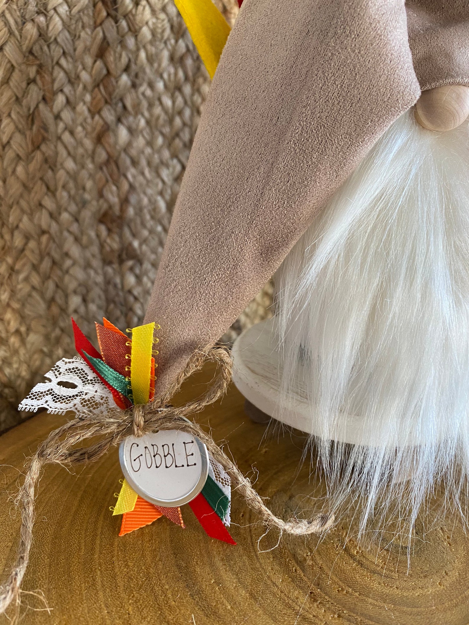 Turkey Gnome/turkey Decor/thanksgiving - Etsy