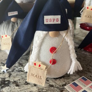 Postal Gnome/gnome/usps Gnome/letter Carrier Gnome/mail/mailman/postage ...