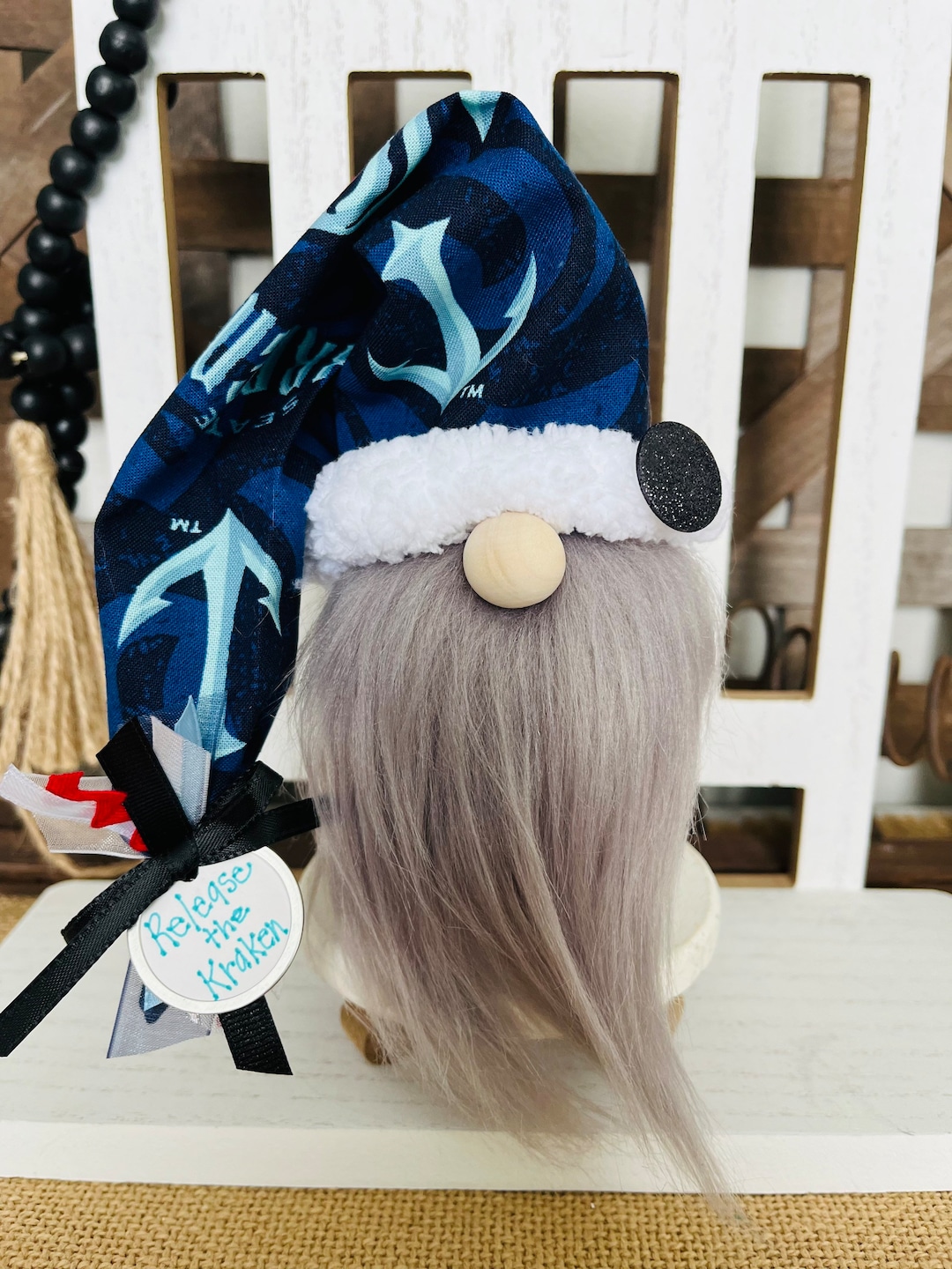 Seattle Kraken Gnome/seattle Hockey Gnome/gnome/hockey Fan/release the ...