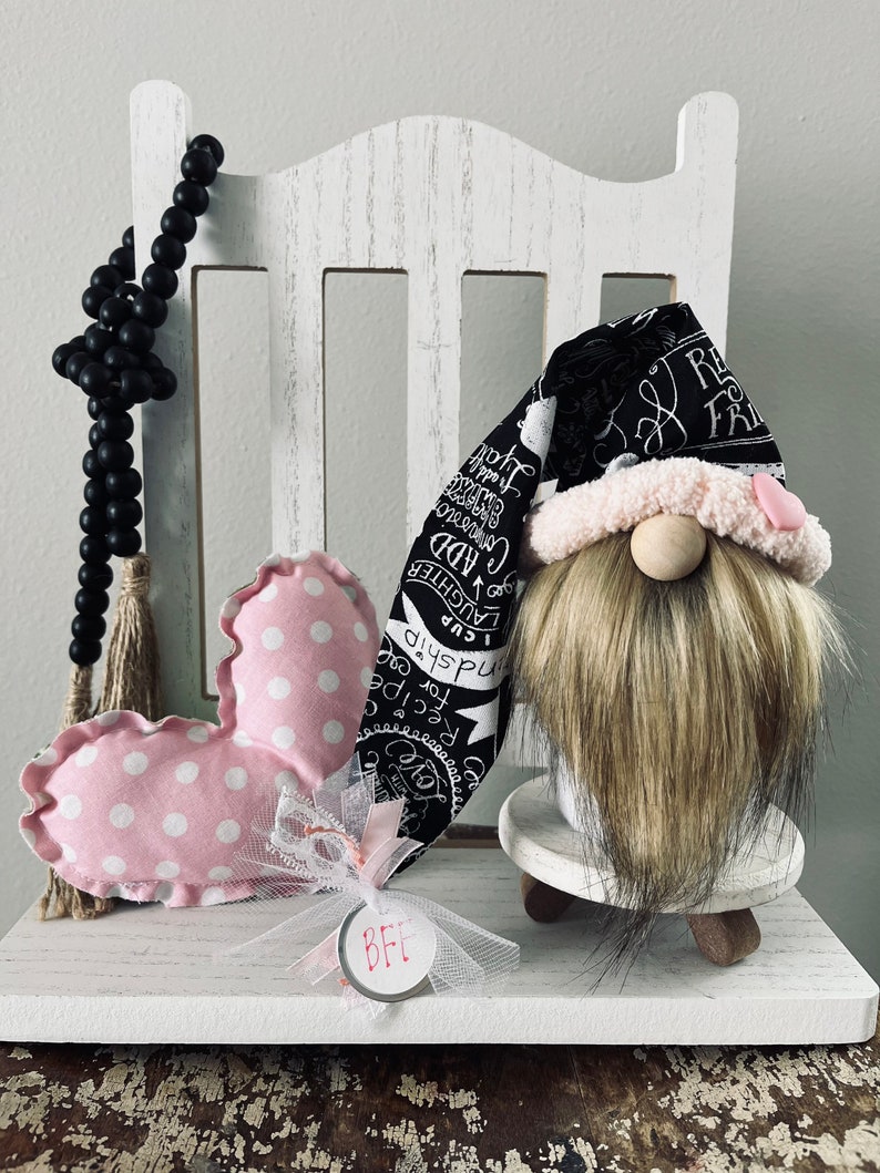 BFF Gnome/best Friend Gnome/friendship Gnome/gnomes/gnome - Etsy