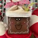 Gingerbread Man Wooden Block/gingerbread Decor/christmas/tiered Tray ...