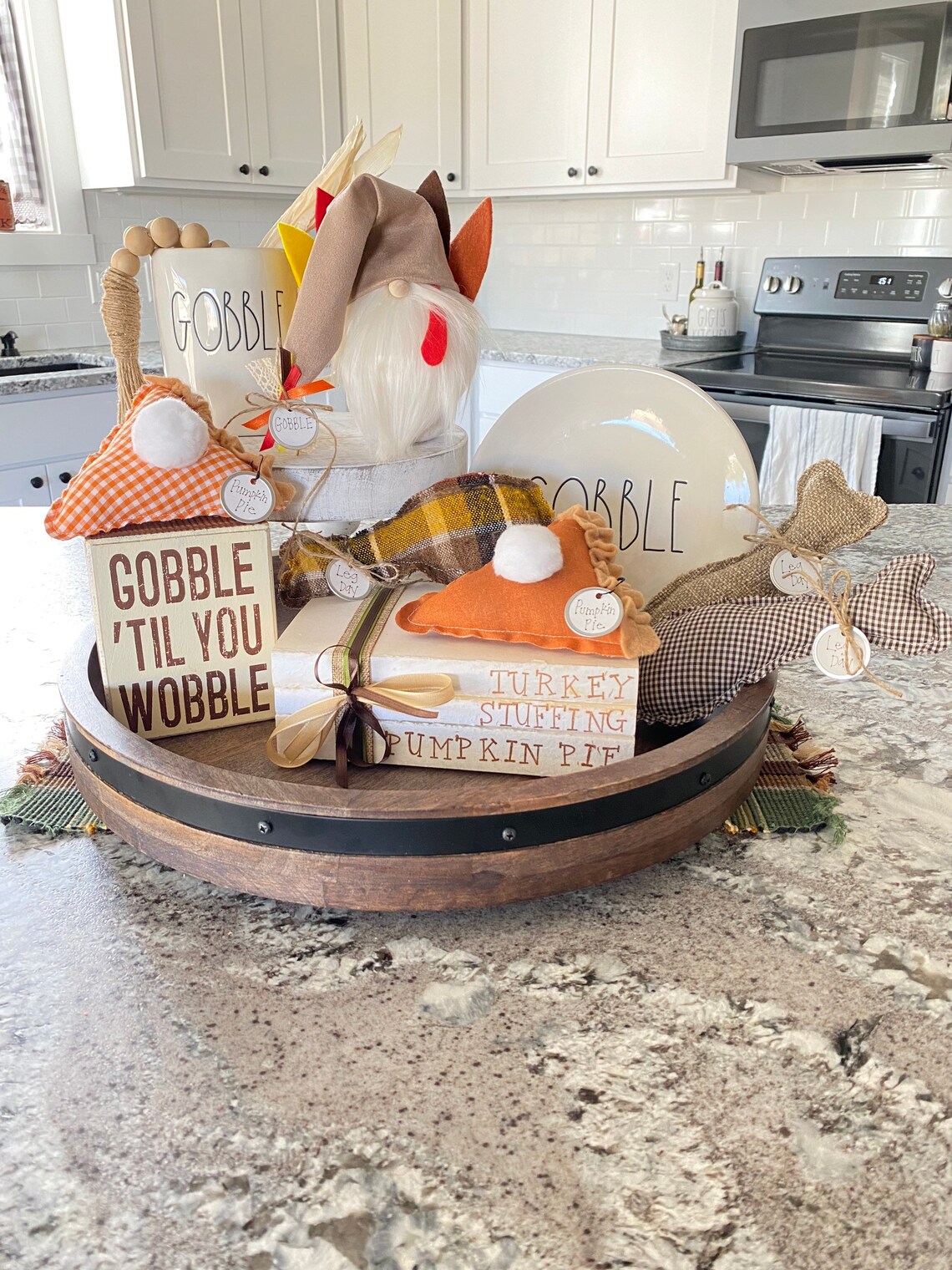 Turkey Gnome/turkey Decor/thanksgiving - Etsy