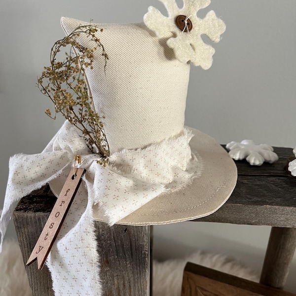 Frosty Snowman Hat - Etsy