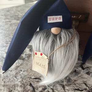 Postal Gnome/gnome/usps Gnome/letter Carrier Gnome/mail/mailman/postage ...