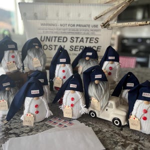 Postal Gnome/gnome/usps Gnome/letter Carrier Gnome/mail/mailman/postage ...