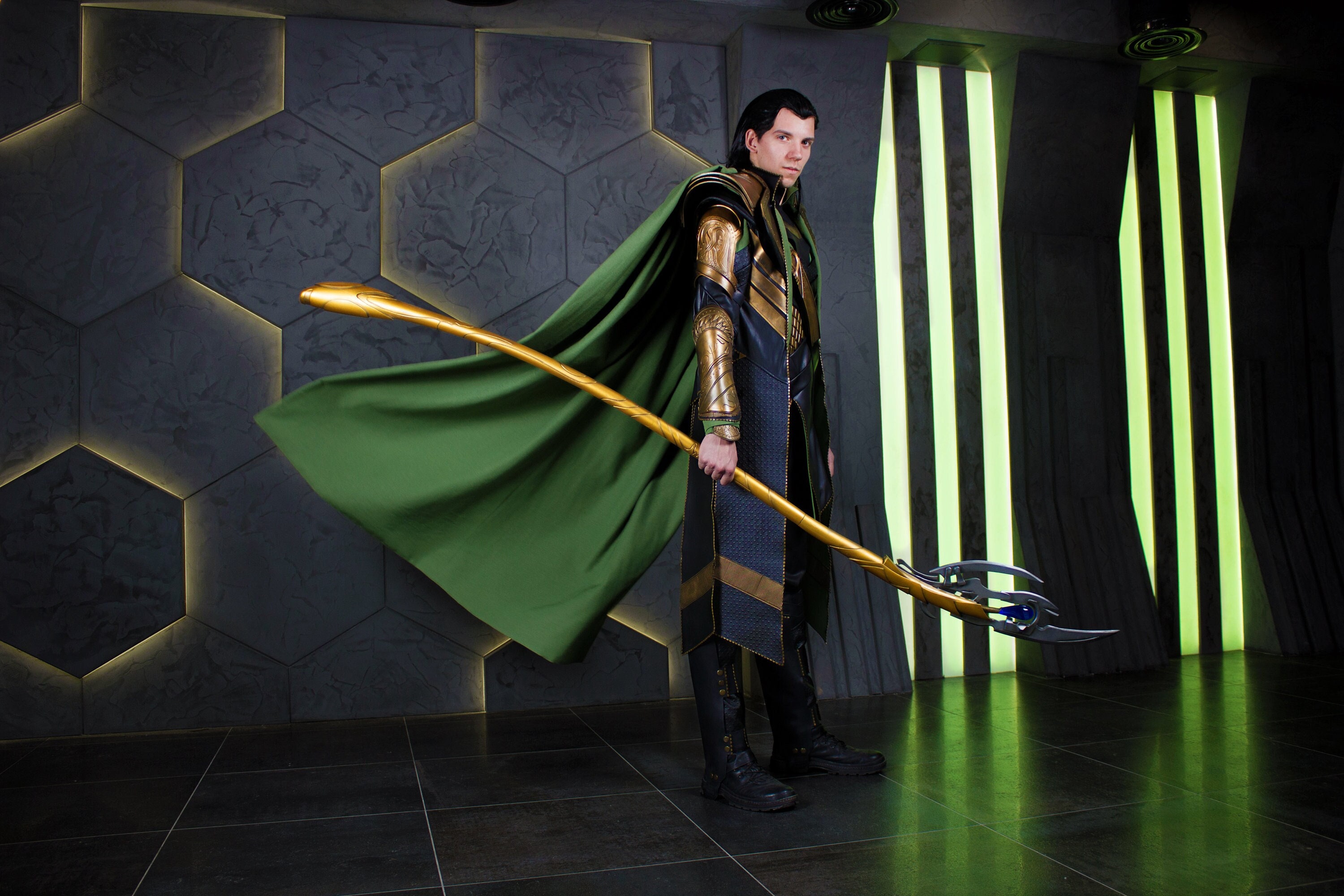 Loki Cosplay Costume Dark World, Dark World Loki Cosplay, Dark World ...