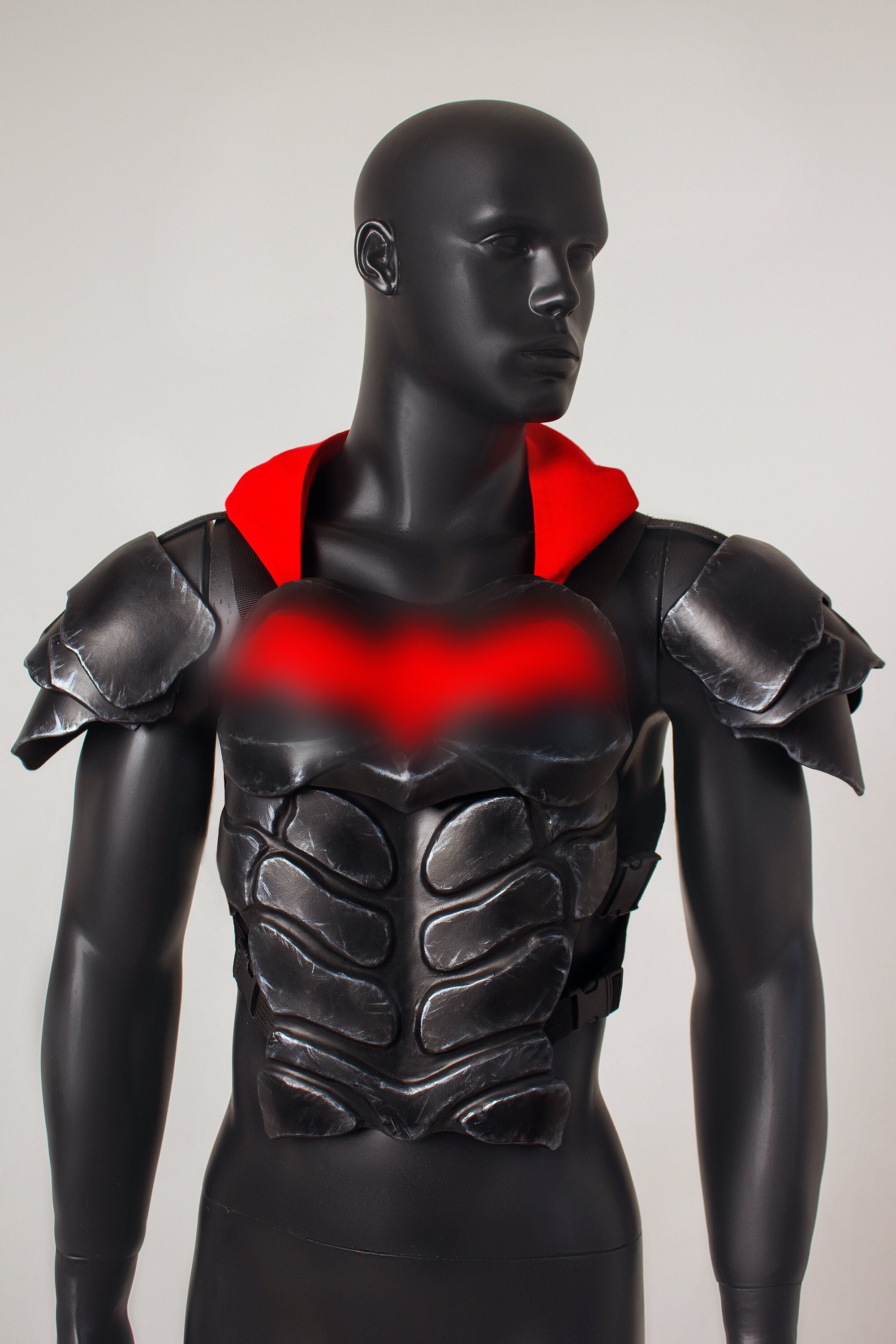 Hood Suit of Armor Costume, Armor Cosplay Hero, Chest Armor Cosplay ...