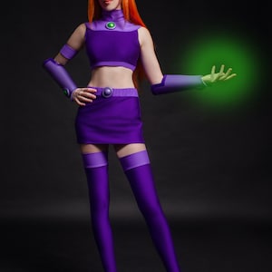 Cosplay Starfire Costume, Starfire Outfit Titans Costume, Adults ...