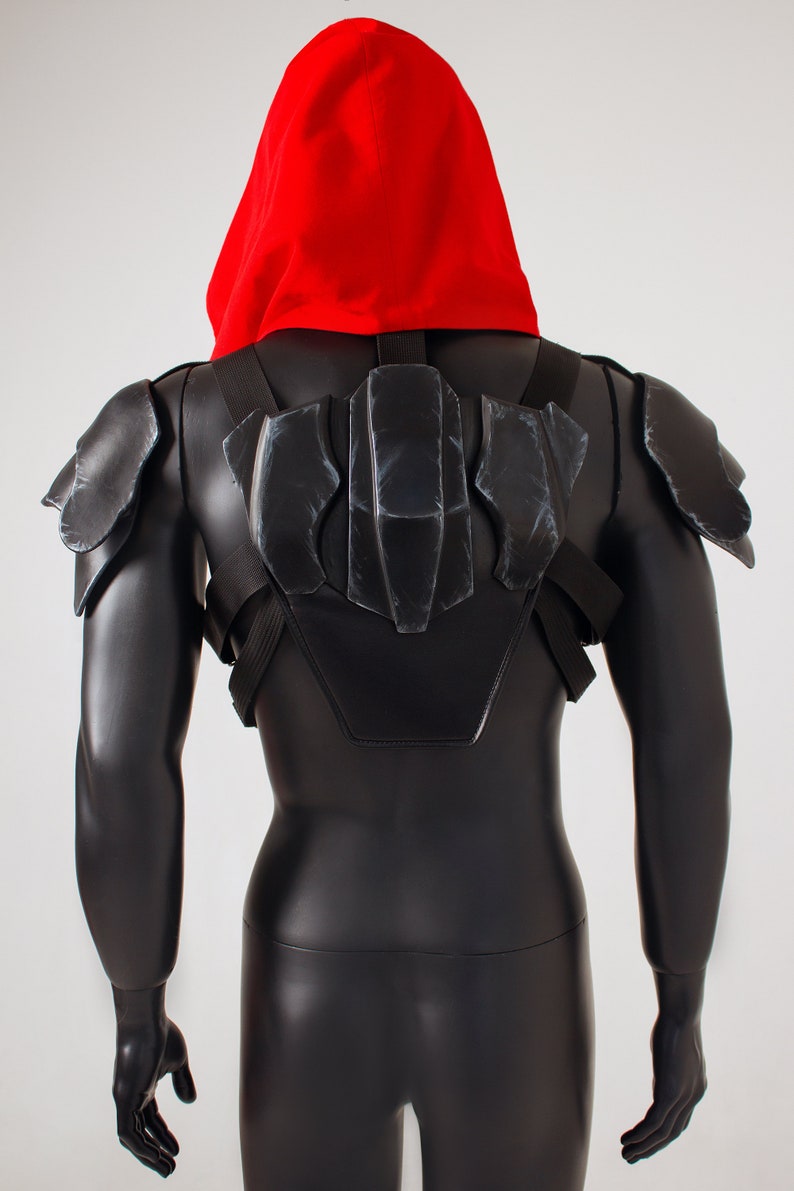 Hood Suit of Armor Costume, Armor Cosplay Hero, Chest Armor Cosplay ...