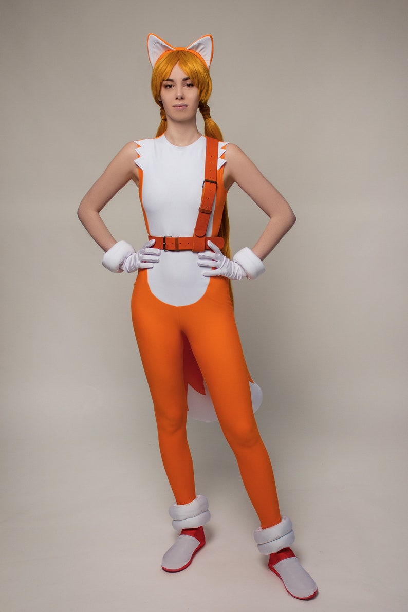 Miles Tails Prower Cosplay Costume Tails the Fox Video Game - Etsy UK