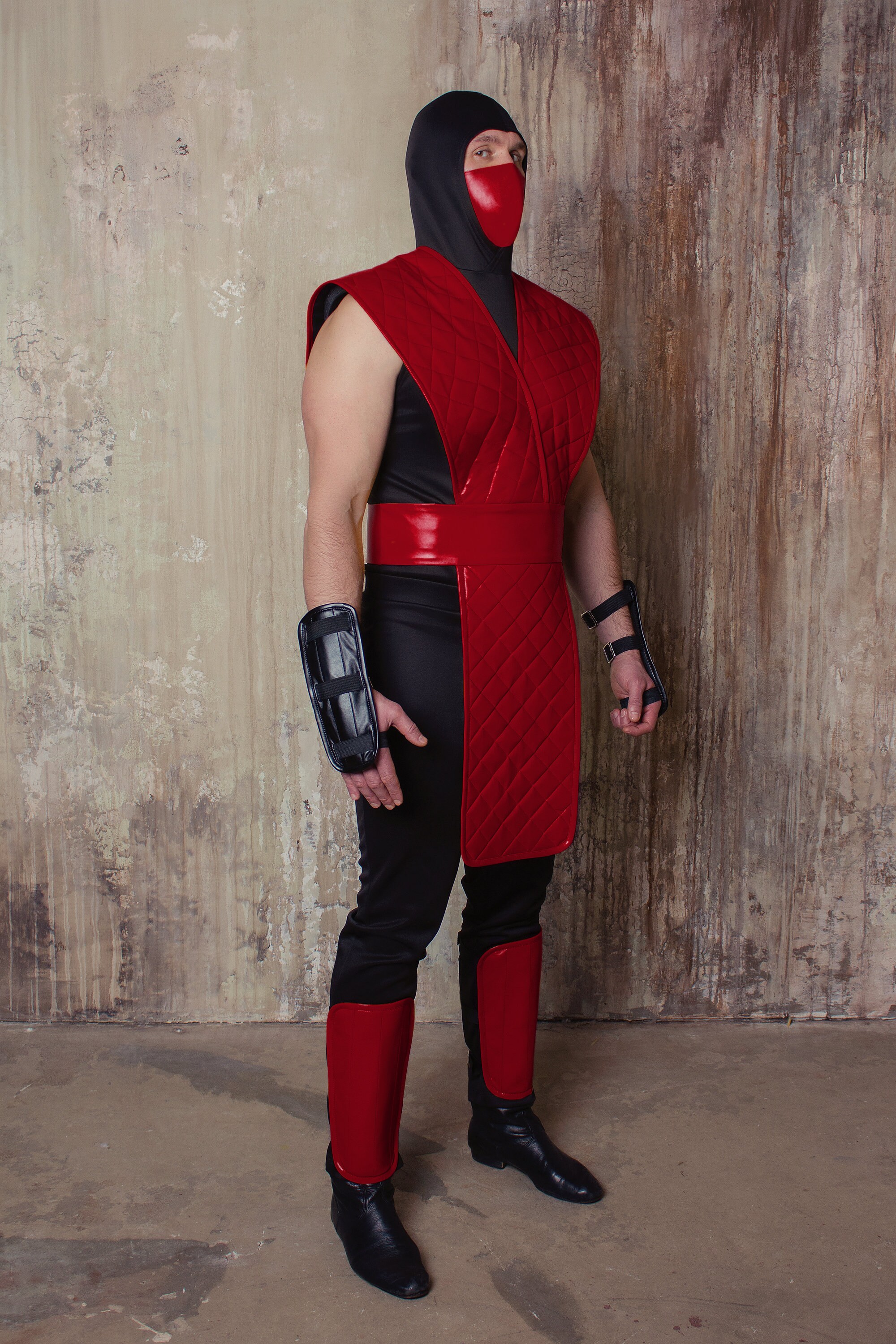 Mortal Kombat Cosplay Costume Ermac Costume With Vest and - Etsy UK