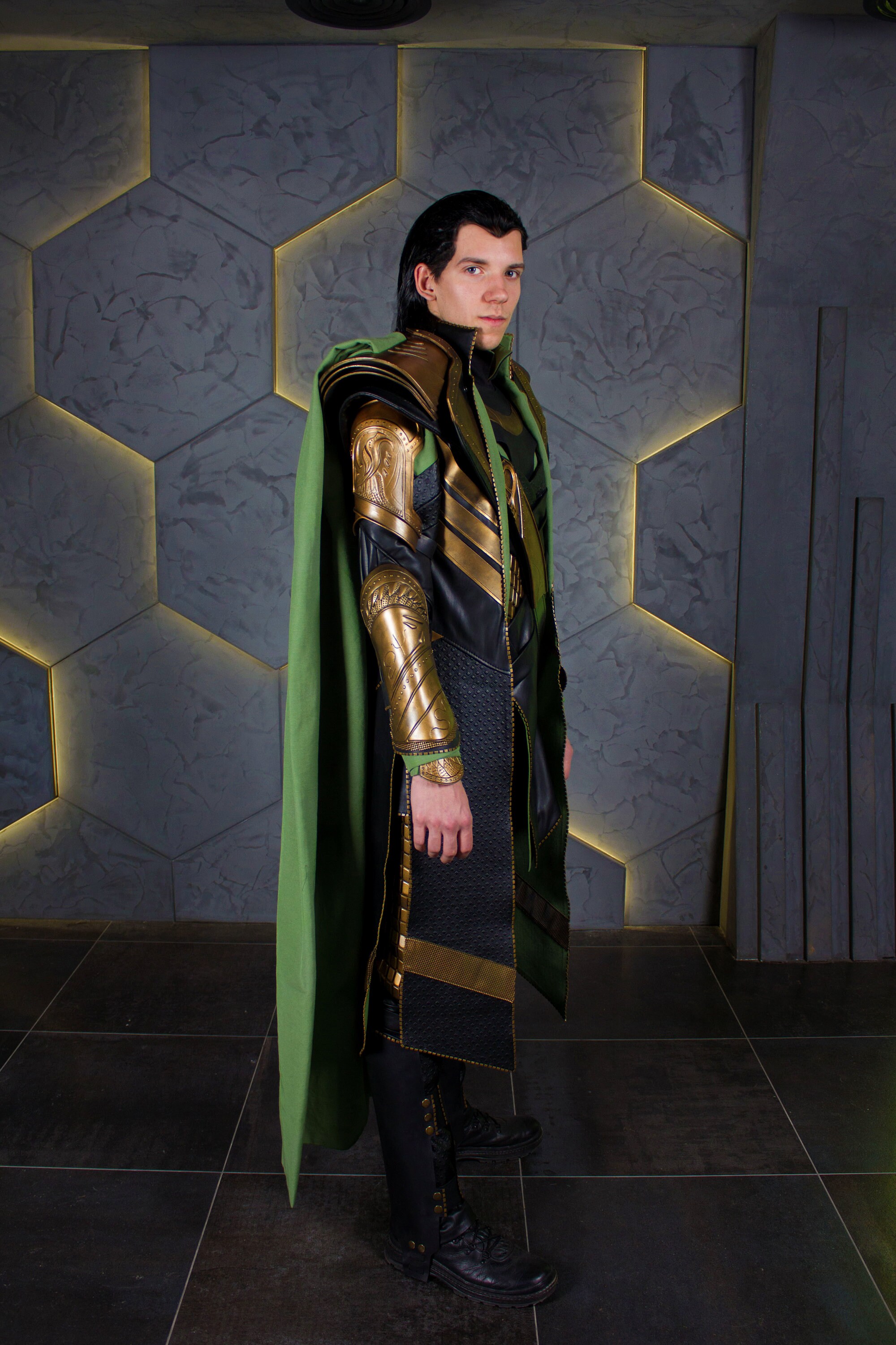 Loki Cosplay Costume Dark World, Dark World Loki Cosplay, Dark World ...