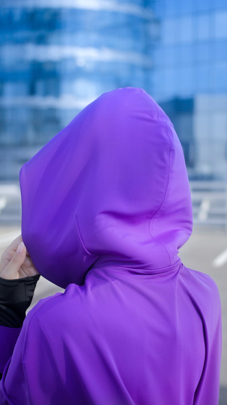 Titans Raven Cloak Costume Raven Cosplay Purple Superhero - Etsy