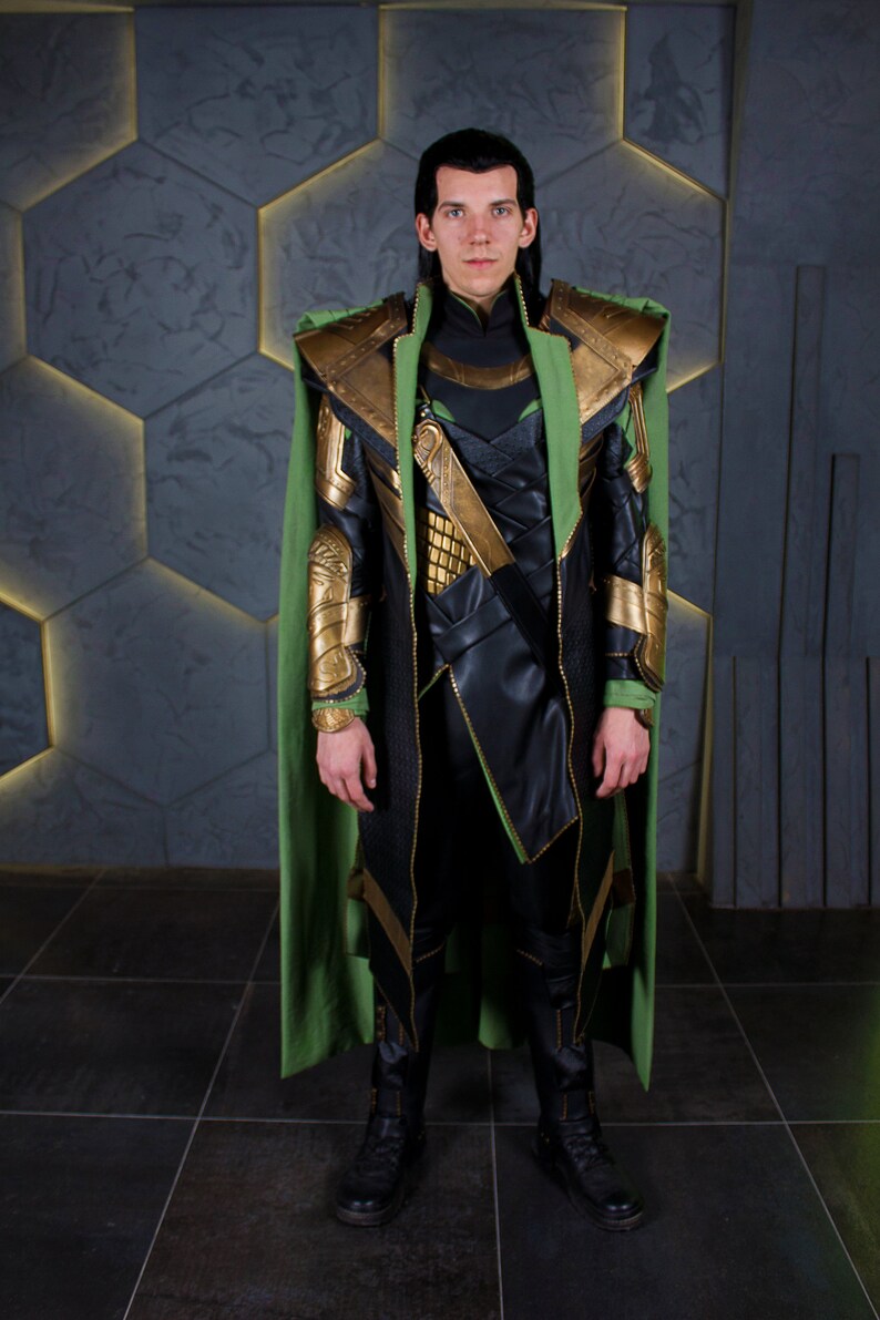 Loki Cosplay Costume Dark World, Dark World Loki Cosplay, Dark World ...