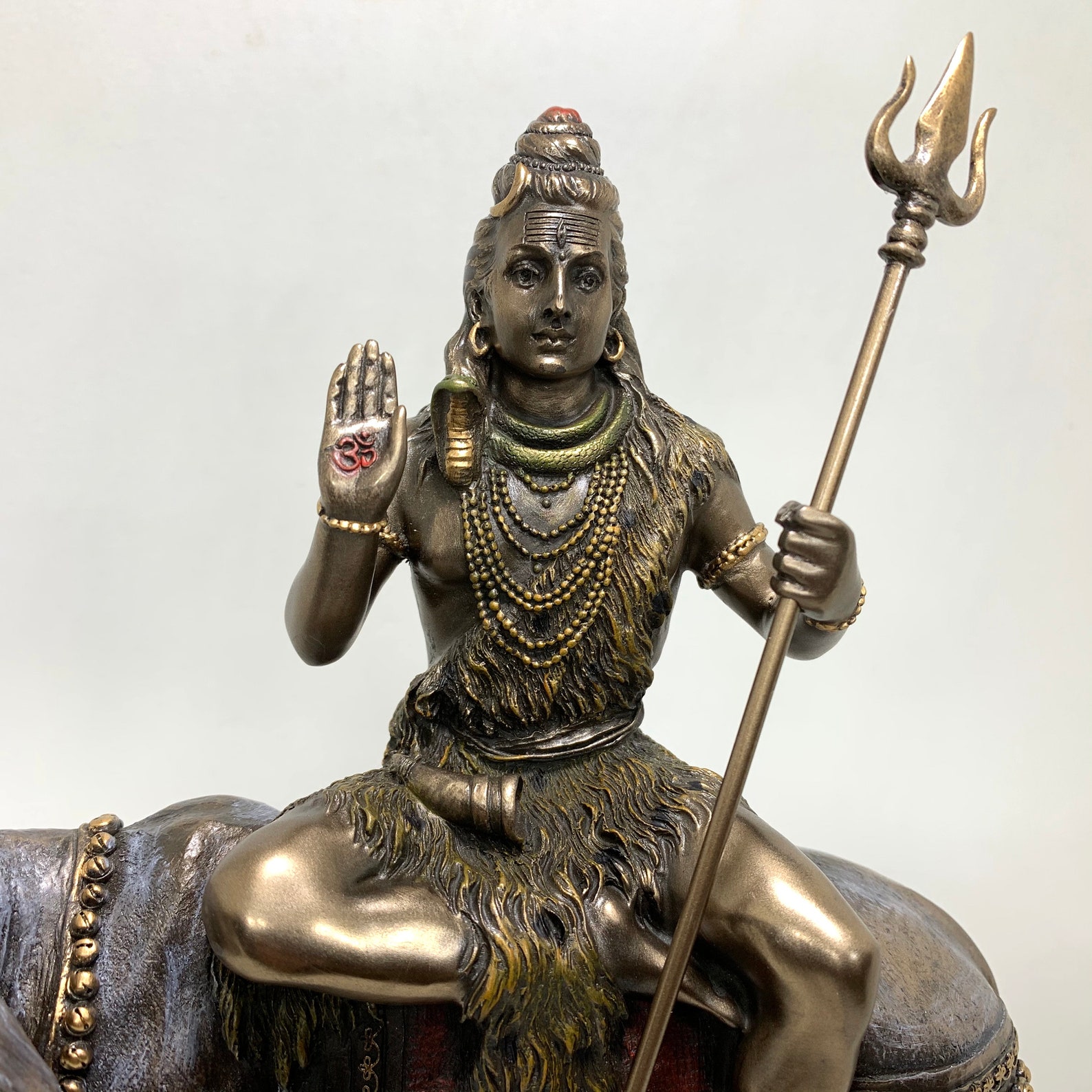 Shiva statue Rudra statue Hindu god statue 9 inches statue | Etsy