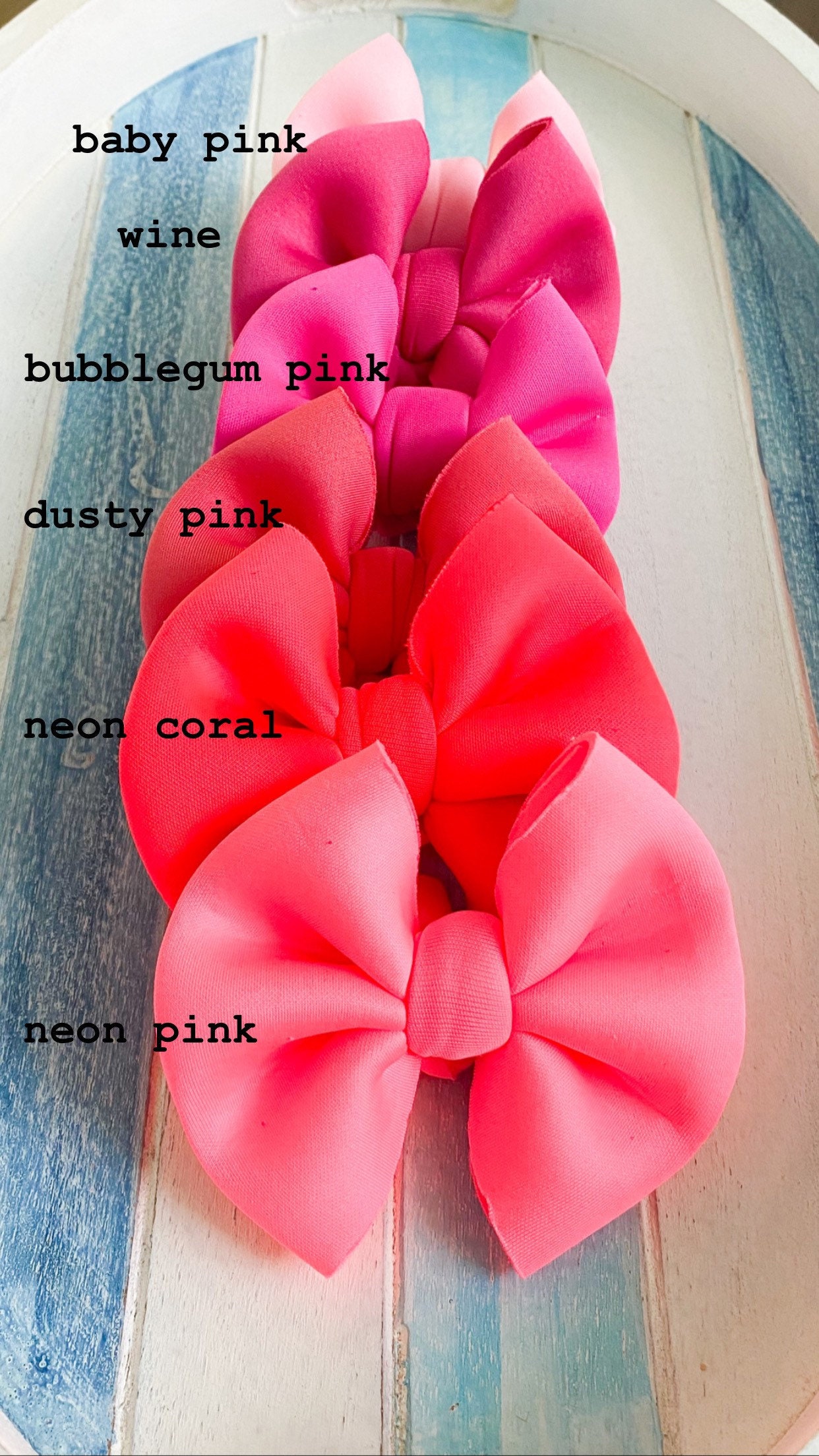 Puff Bows Scuba Bows Neoprene Bows Water Resistant Bows | Etsy