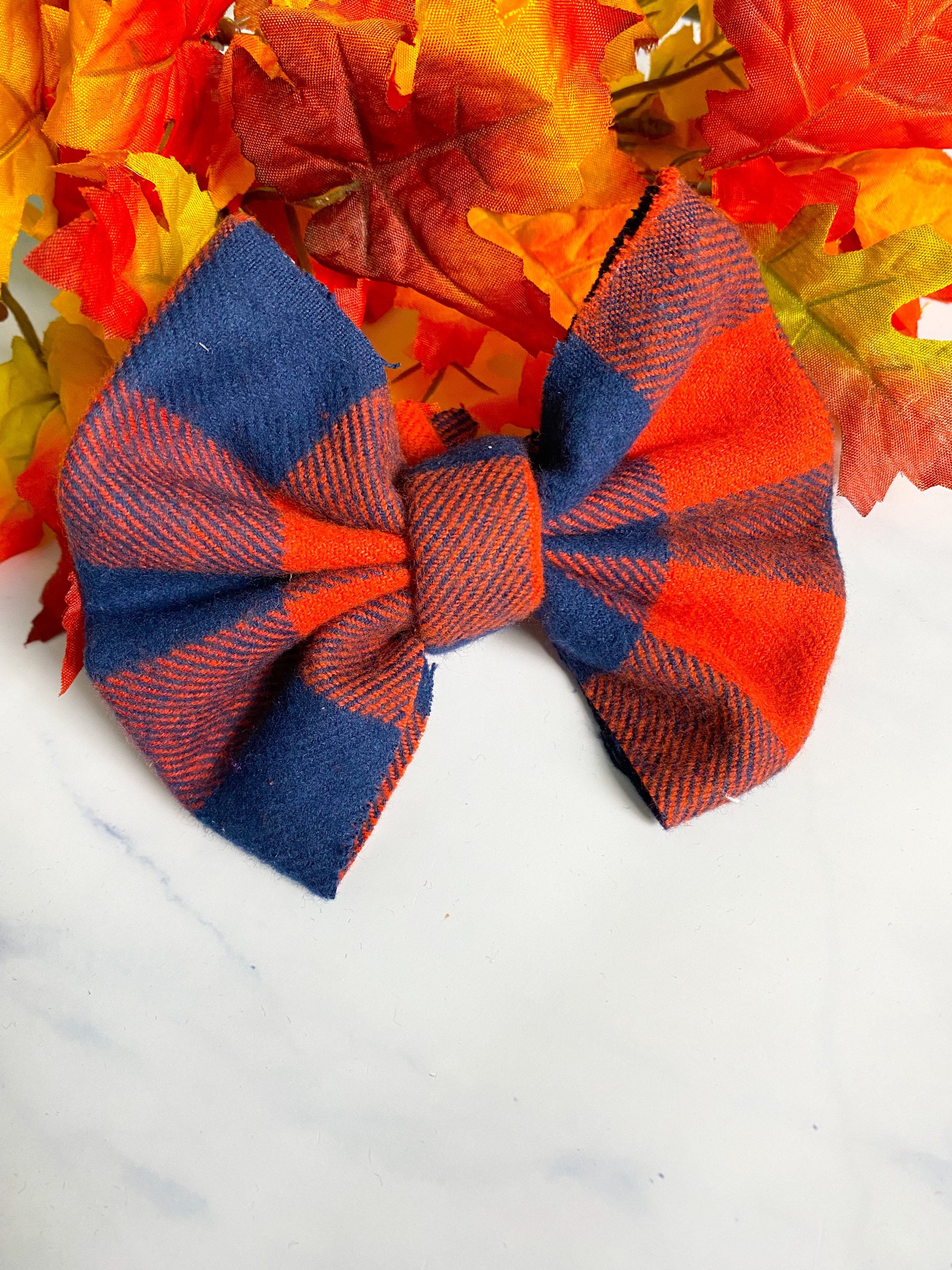 Plaid Hair Bow Plaid Hair Clip Flannel Bows Buffalo Plaid - Etsy