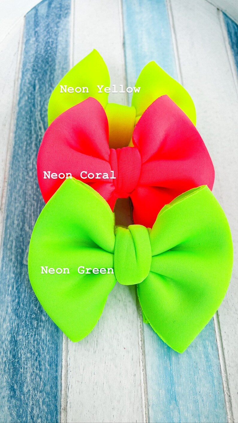 Puff Bows Scuba Bows Bling Bows Water Resistant Bow - Etsy