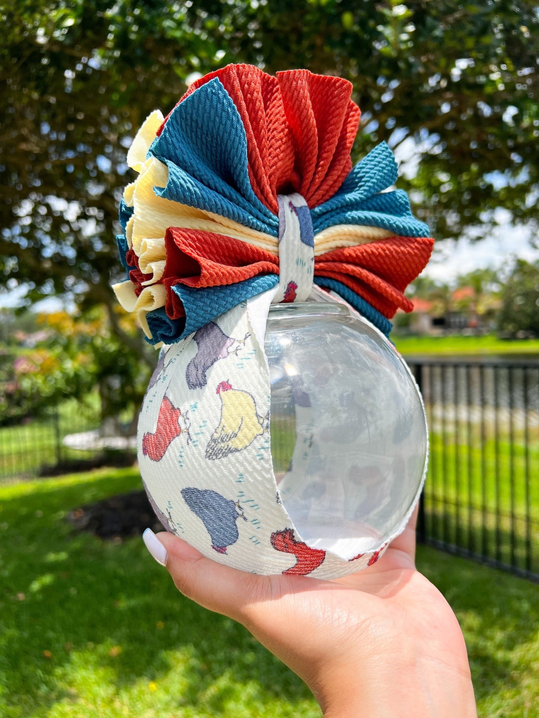 Bullet Topknot, Chicken Topknot, Chicken Bows, Farm Hair Bow, Western ...