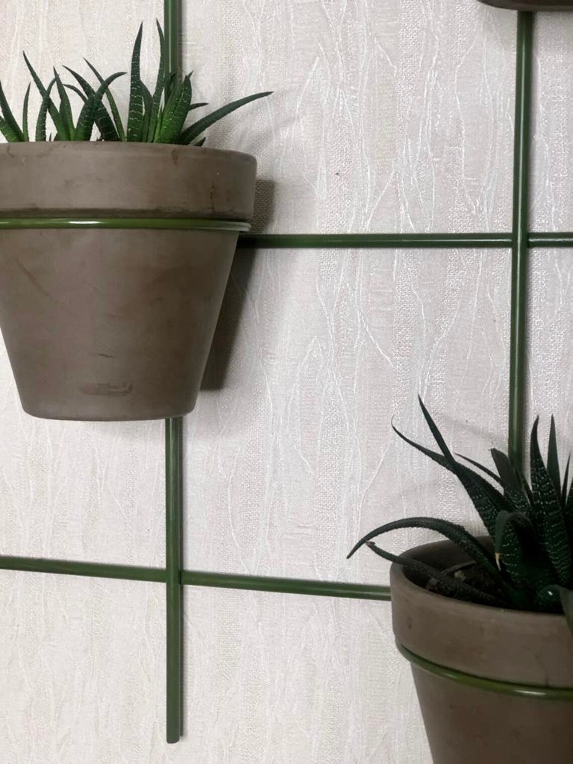 Large Horizontal Wall Hung Planter Flower Pot Holder | Etsy Canada