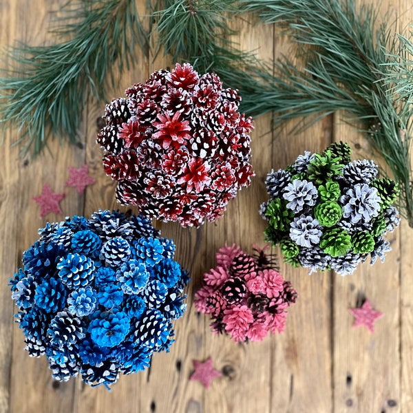 Pine Cone Decoration - Etsy
