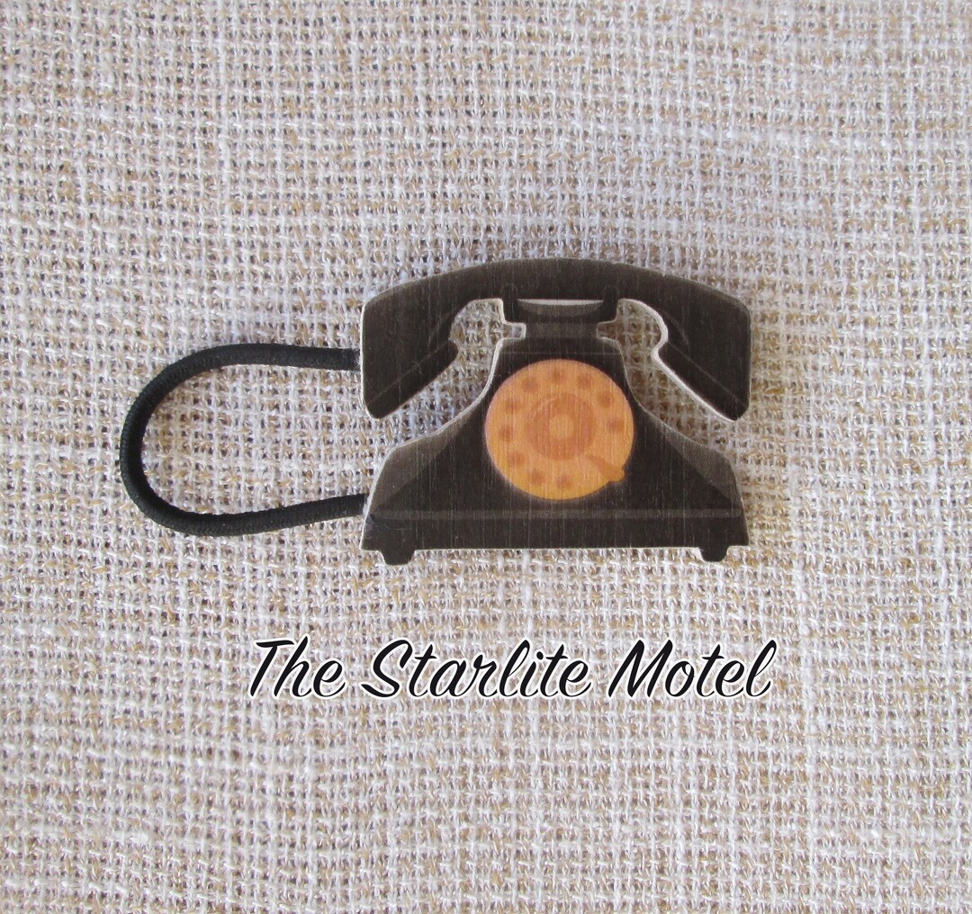 Buy Retro Telephone Brooch, Wood Brooch, Wooden Brooch, Telephone ...
