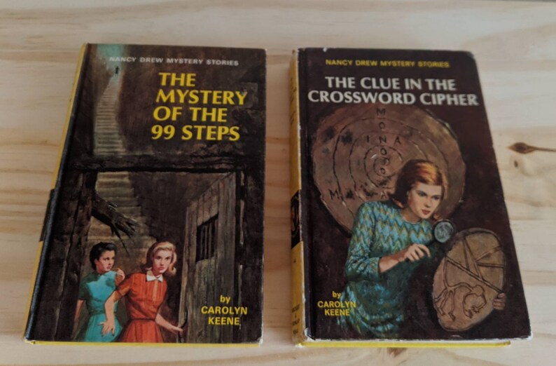 Vintage Nancy Drew Books Etsy