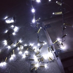 SOLD Bullet Gun Ammunition Shell Lights Decoration From Empty Brass 50 ...