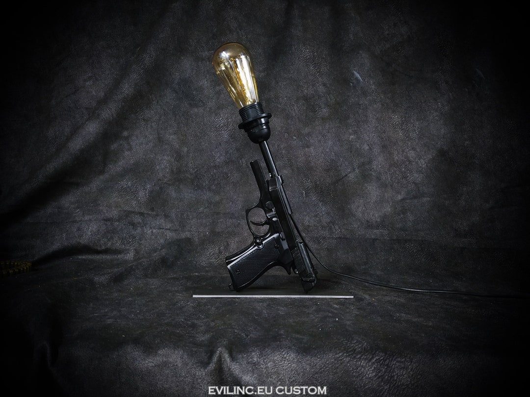 SOLD Gun Pistol Lamp Weapon Firearm Rifle Carabine Table - Etsy