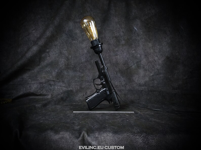 SOLD Gun M16 Lamp Weapon Firearm Rifle Carabine Table | Etsy