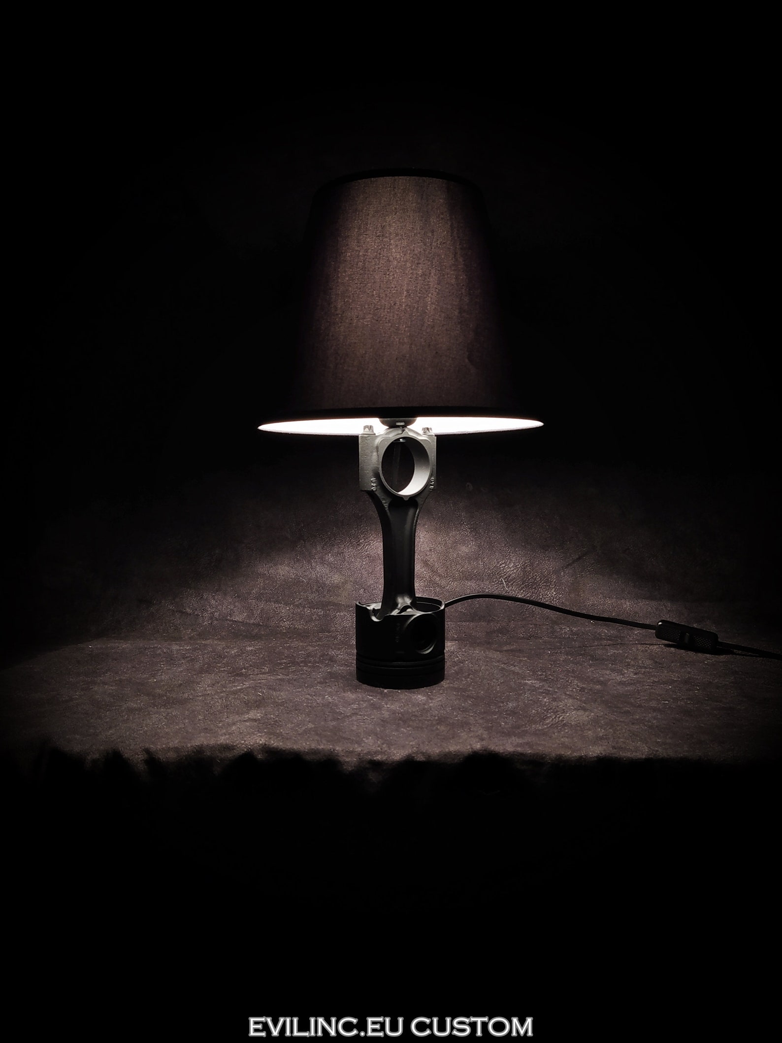 SOLD Car Truck Piston /w Connecting Rod Night Table Lamp - Etsy