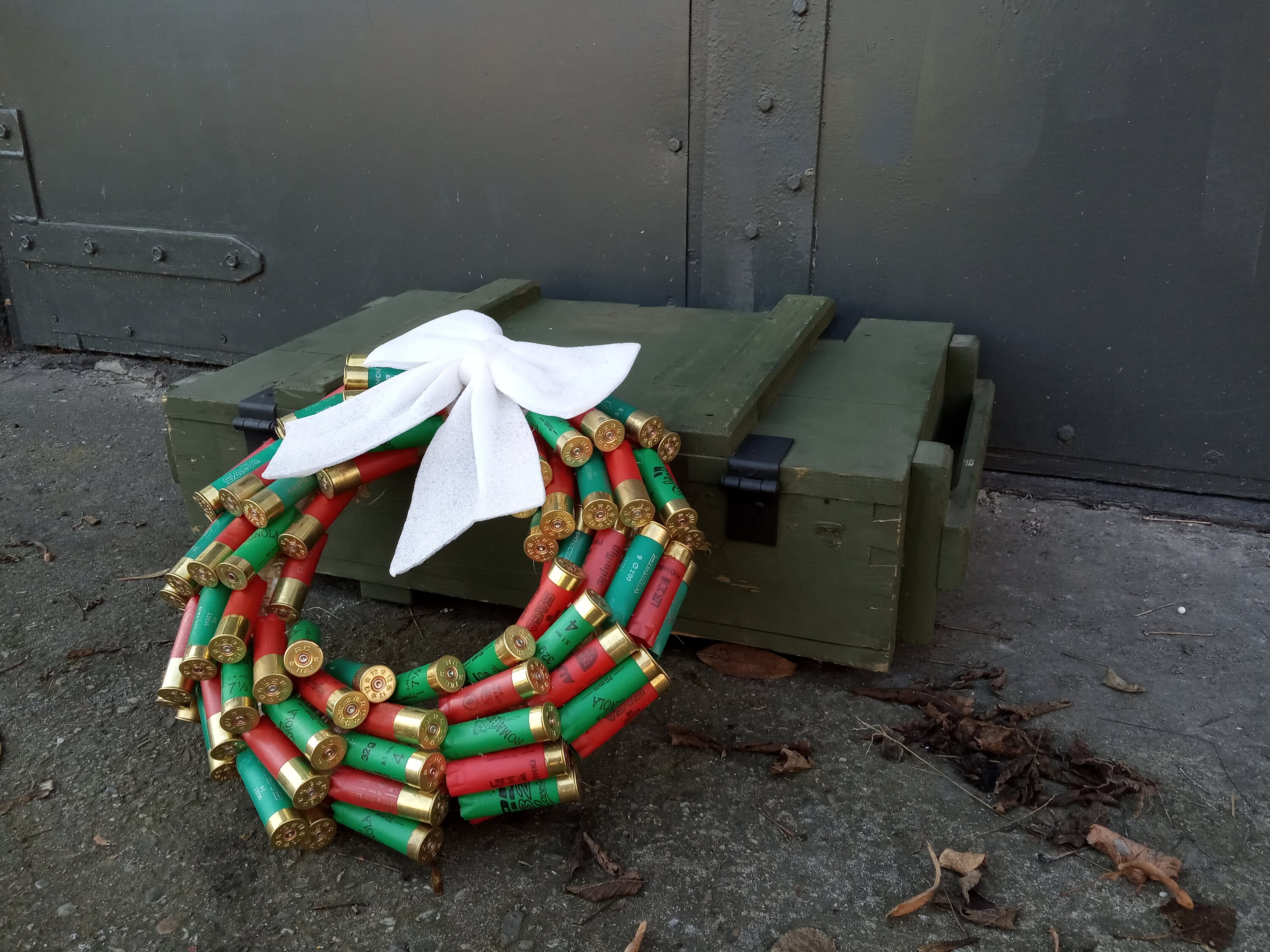 Shotgun Shell Wreath