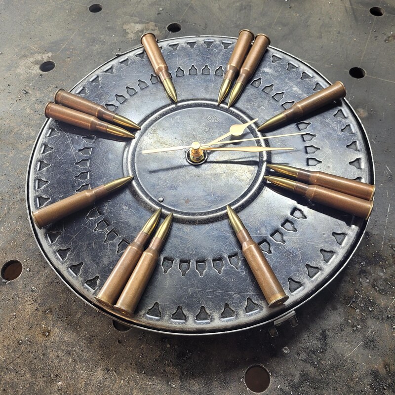 Bullet Clock - Etsy