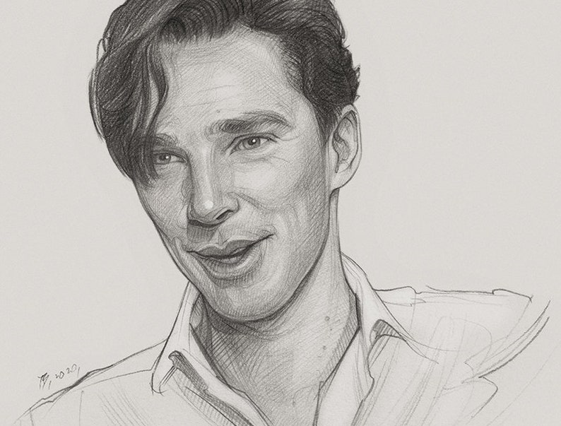 Benedict Cumberbatch Art Print - Etsy